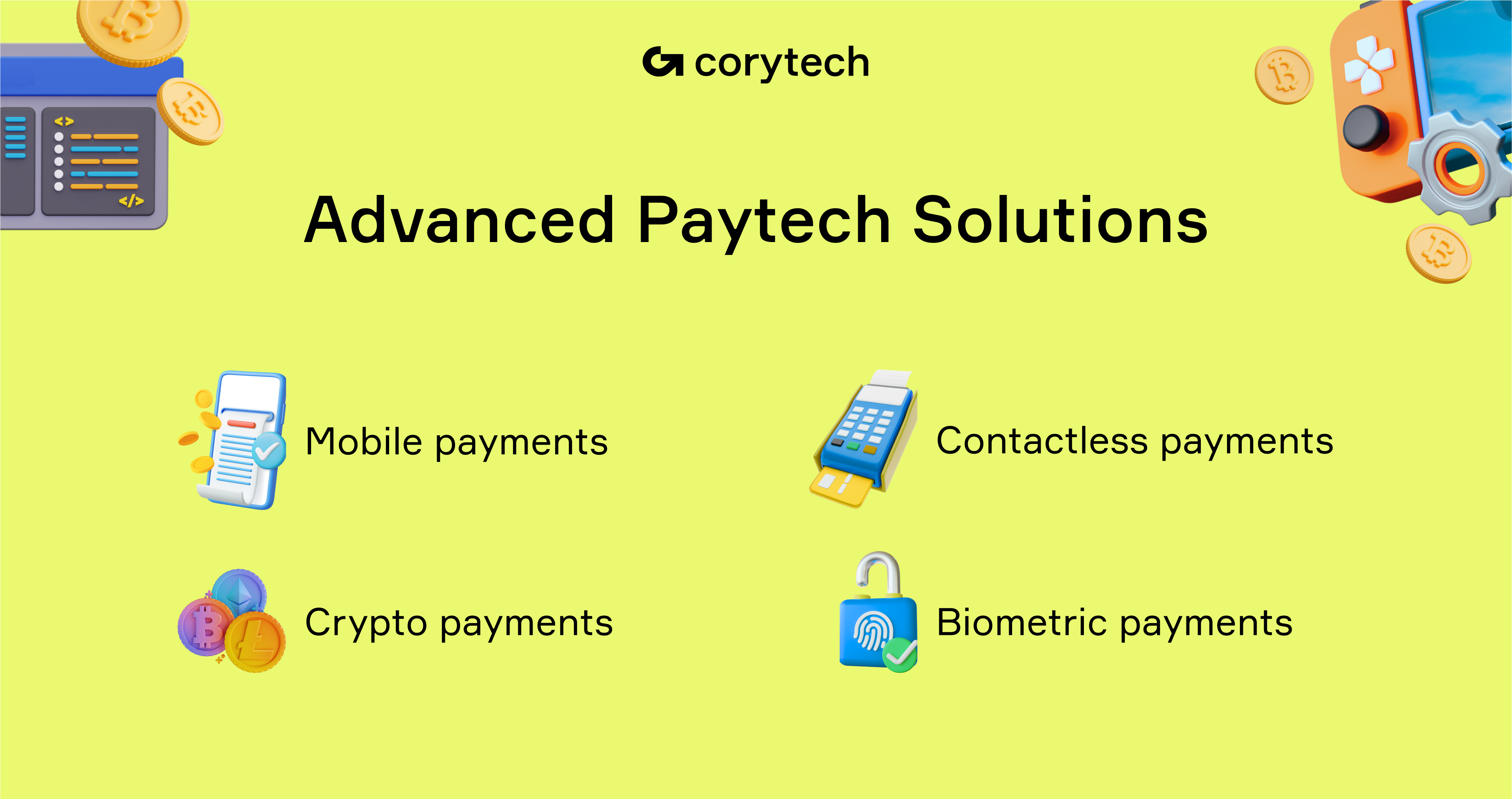Revolutionizing Customer Experience: Advanced Payment Solutions · Corytech