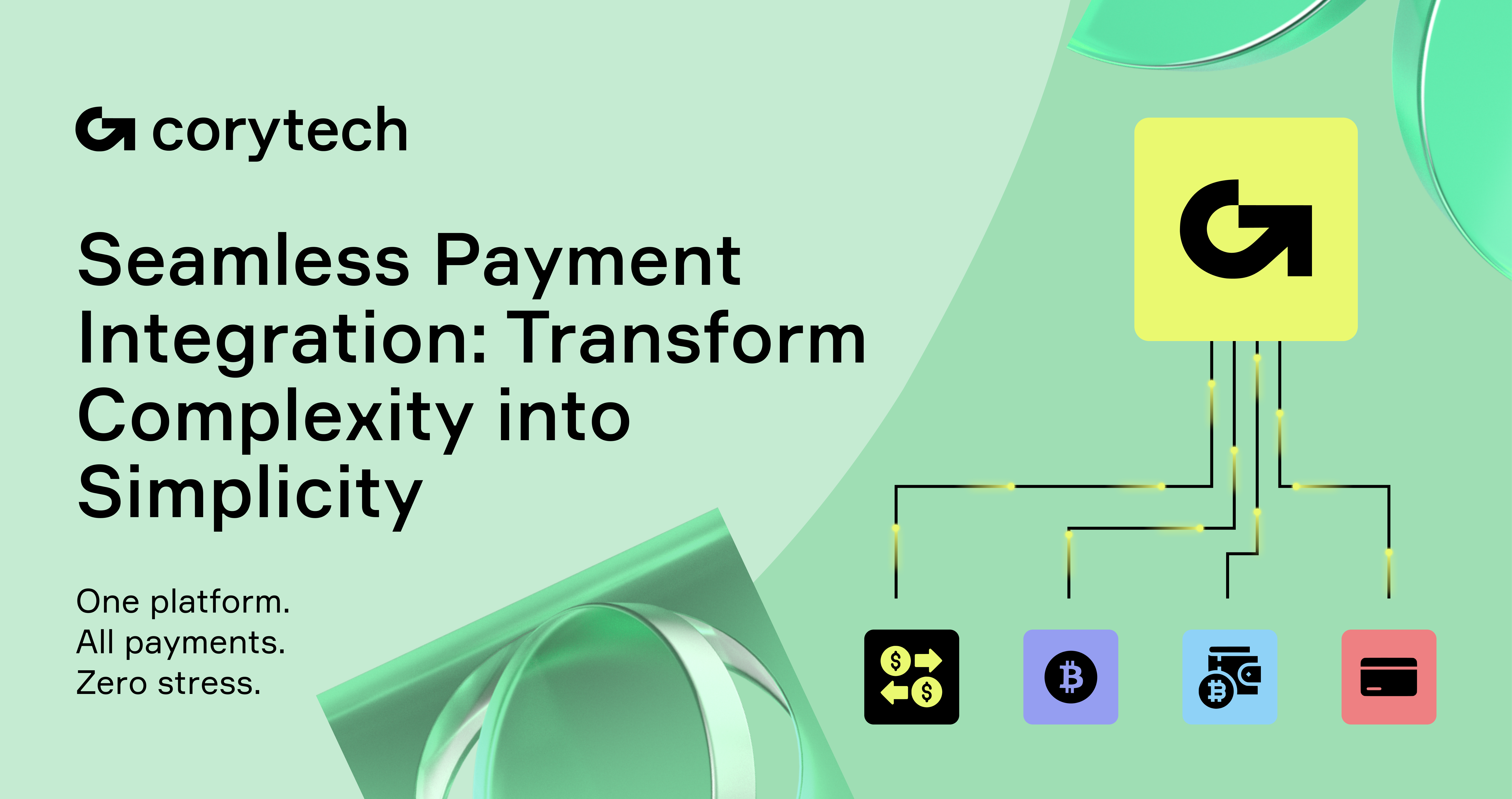 Seamless Payment Integration | Simplify with Corytech · Corytech